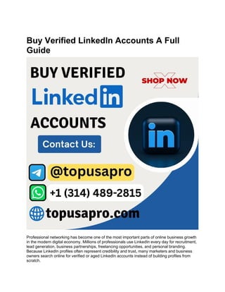 Buy Verified LinkedIn Accounts A Full Guide.docx