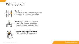 Embedded Analytics: Build or Buy | PPTX