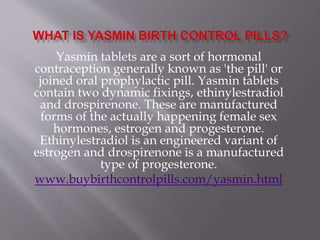 How to use Yasmin to Avoid Unwanted Pregnancy | PPTX