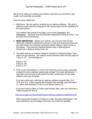 Buzinski 2 Virtual Classroom | DOC