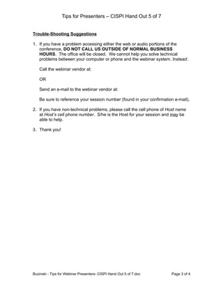 Buzinski 2 Virtual Classroom | DOC