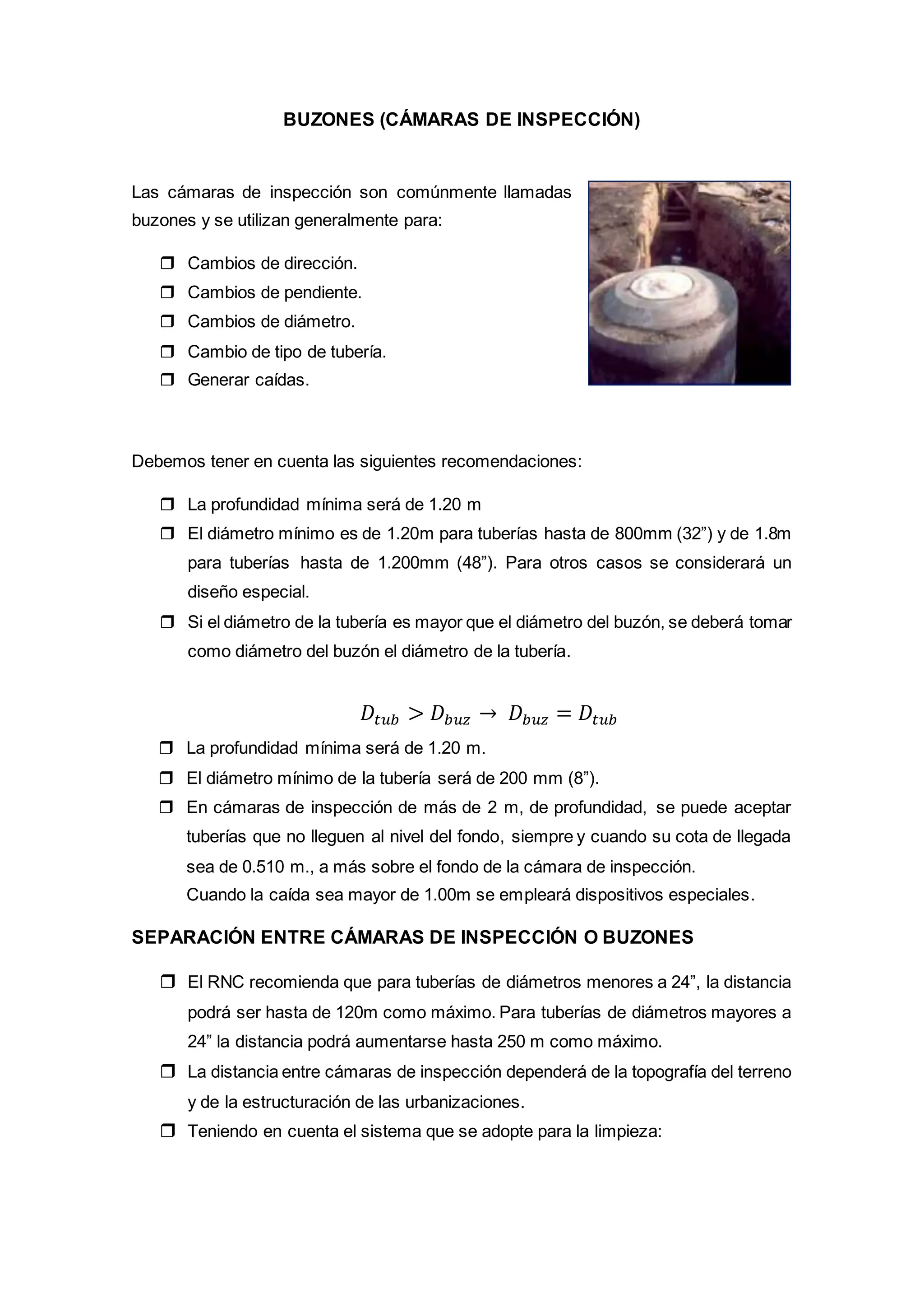 Buzones | DOCX