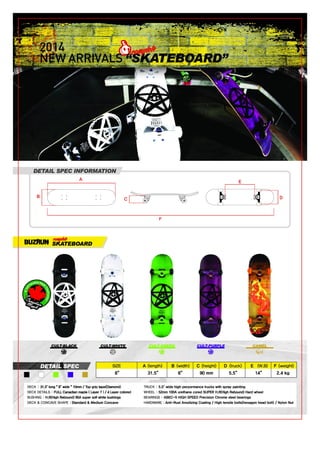 Buzrun snow and skate catalog (2014) | PDF