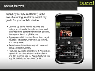 Buzzd - PluggedIn NYC011210 | PPT