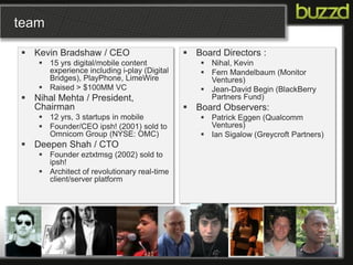 Buzzd - PluggedIn NYC011210 | PPT