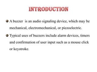 Buzzer | PPTX