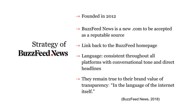BuzzFeed News Case Study | PPTX | Social Networking | Internet