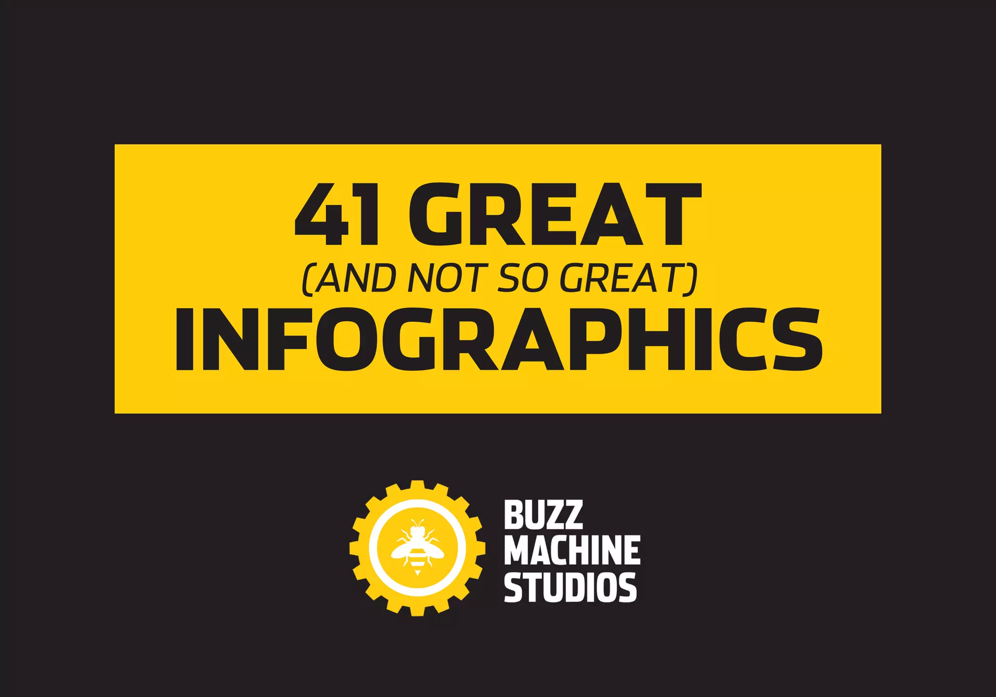 41 Great (and not so great) Infographics | PDF