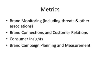 Buzz Monitoring Strategy | PPT