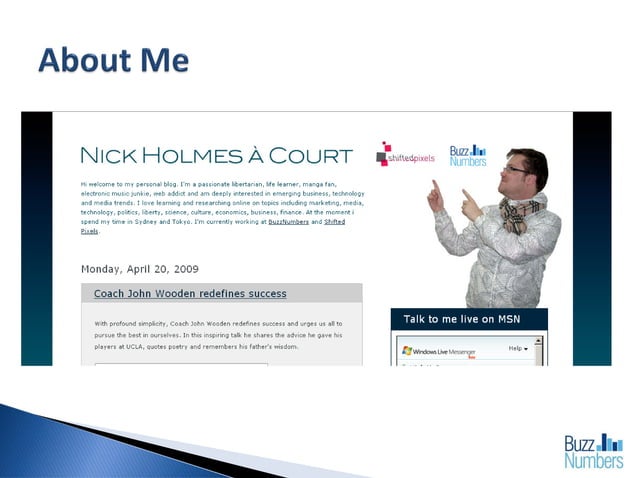 Buzz Numbers Mumbrella Presentation | PDF | Social Networking | Internet