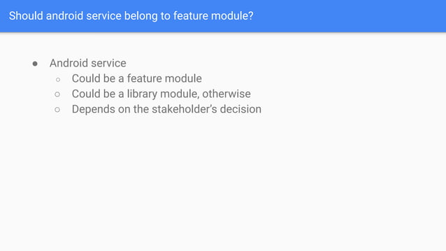 Android Modularization Pdf Web Development Internet