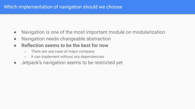Android Modularization Pdf Web Development Internet