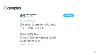 Buzzword poem generator in Python | PDF