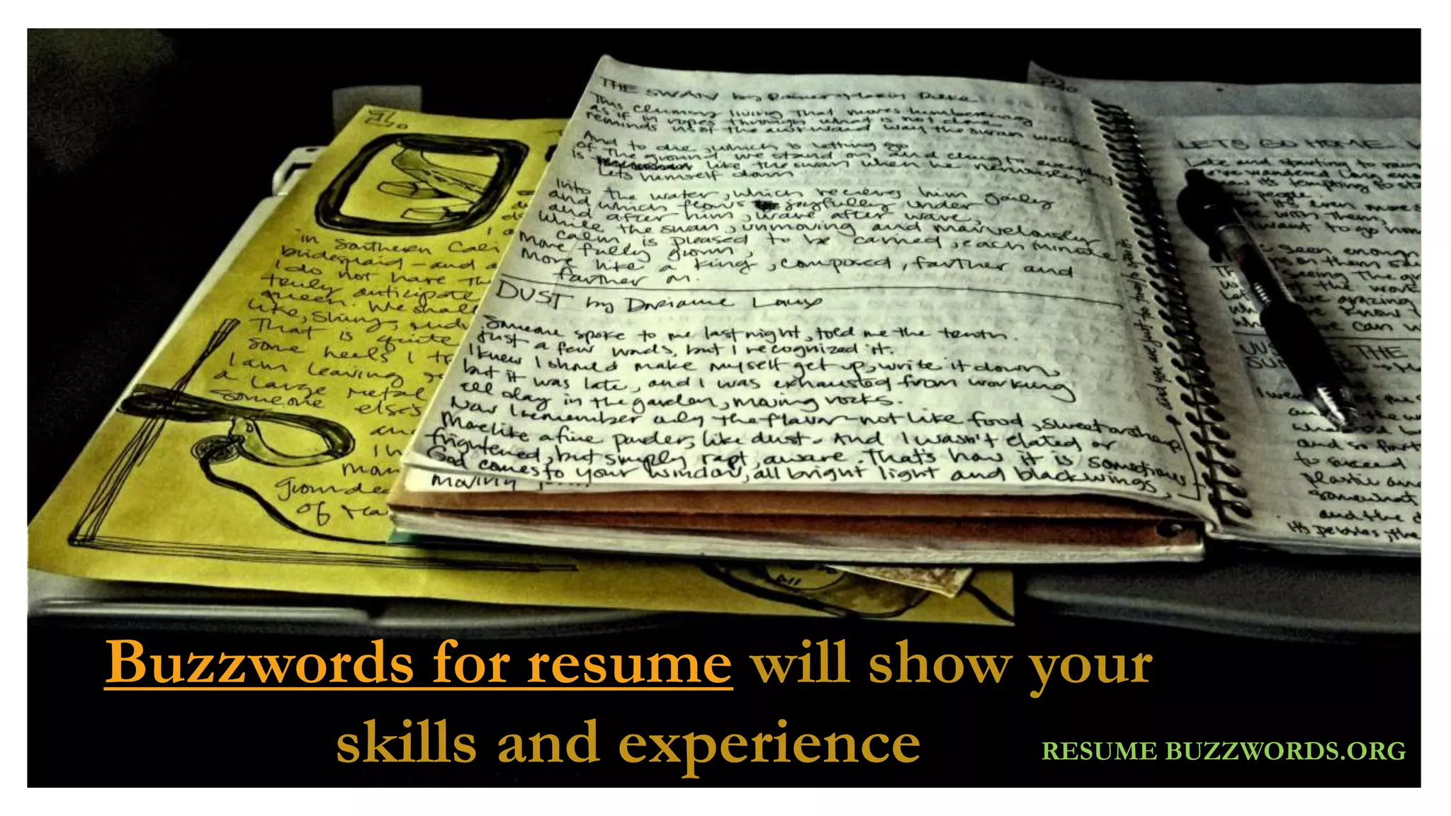 The Best And Worst Resume Buzzwords for Your CV | PPTX