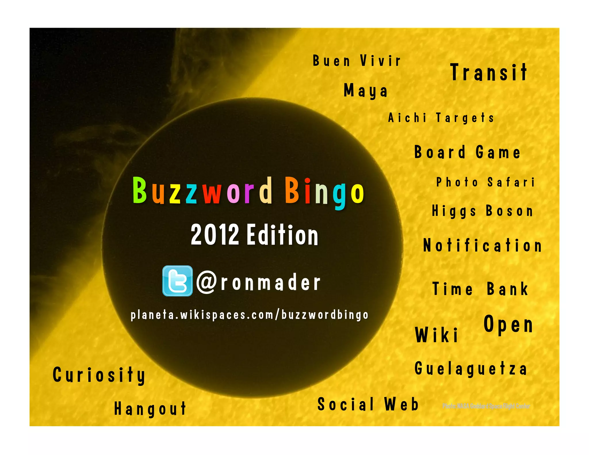 Buzzword Bingo 2012 | PDF