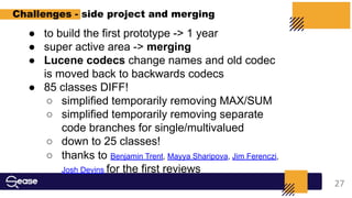 Introducing Multi Valued Vectors Fields in Apache Lucene | PPT