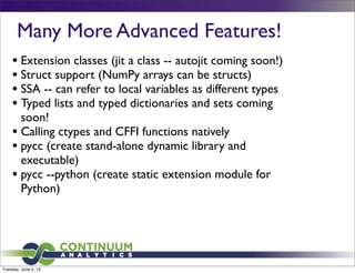 Buzzwords Numba Presentation | PPT