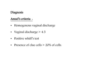 Bacterial vaginosis | PPTX