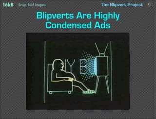 The Blipvert Project | PPT