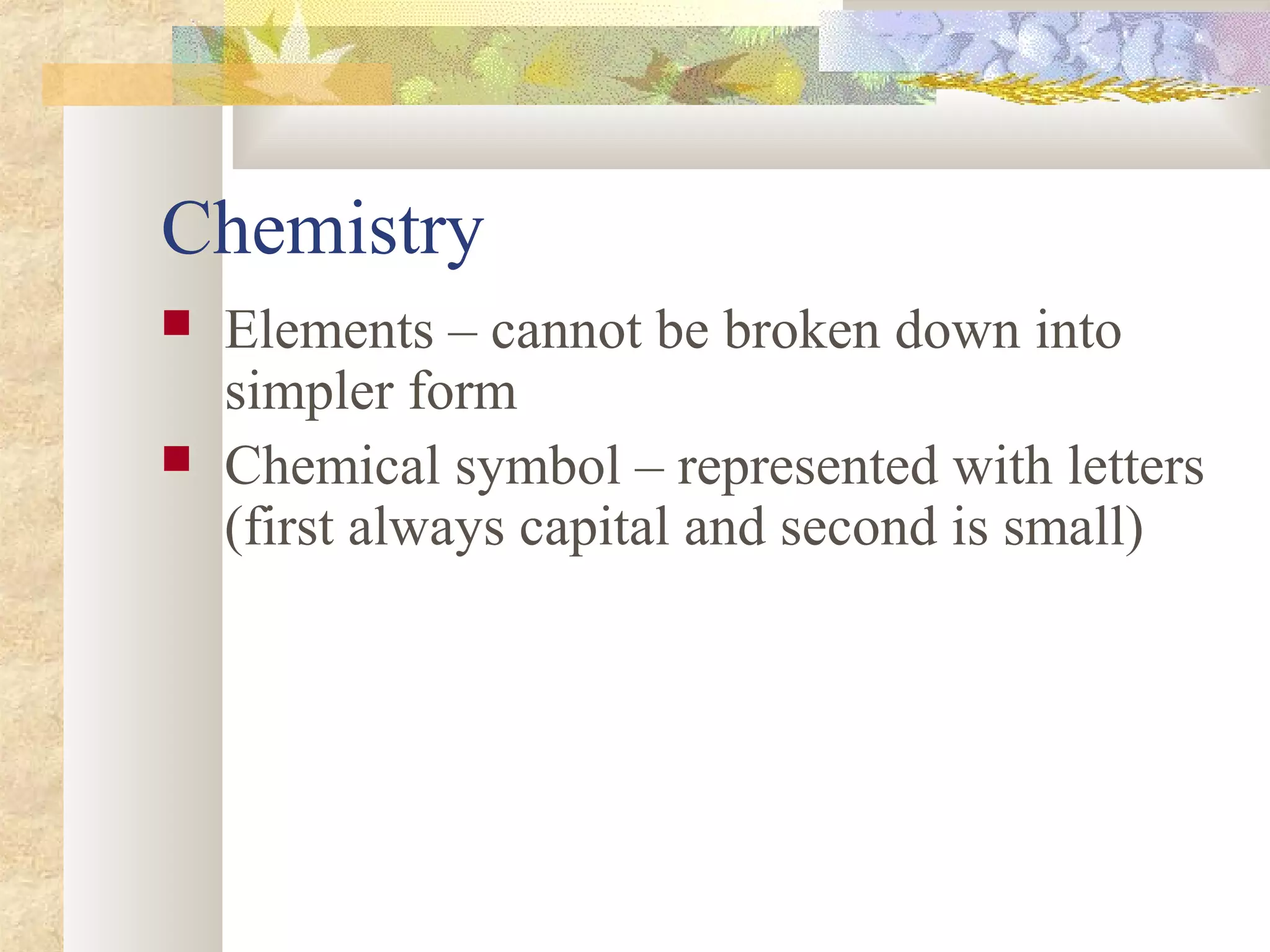 Chapter 2 chemistry notes | PPT