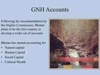 Gross National Happiness (GNH) in Bhutan | PPTX