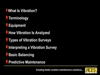 Basic Vibration analysis of Static/rotary machines | PPT