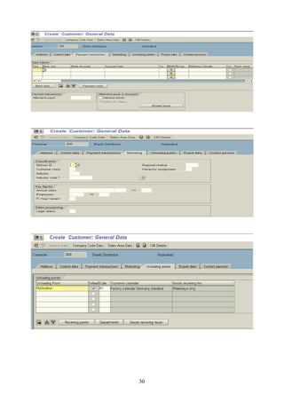 Sap SD configuration-guide | PDF