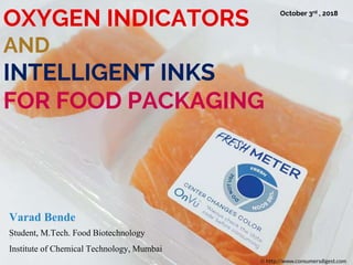 Oxygen Indicators and Intelligent Inks | PPT