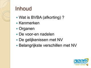 Bvba | PPTX