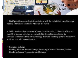 logistic companies in India-BVC Group | PPT