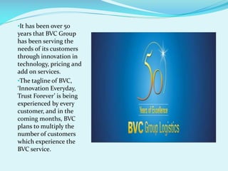 BVCLogistics | PPT