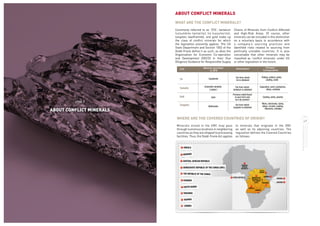 On Conflict Minerals Challenges & Moving Beyond Compliance | PDF