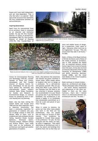 Bv doshi article 260092012 | PDF