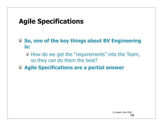 Bv Eng & Agile Specs For Scrum U.Key