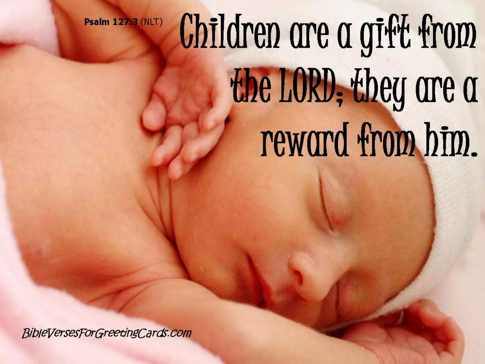 Bible Verses for New Baby Cards | PPT