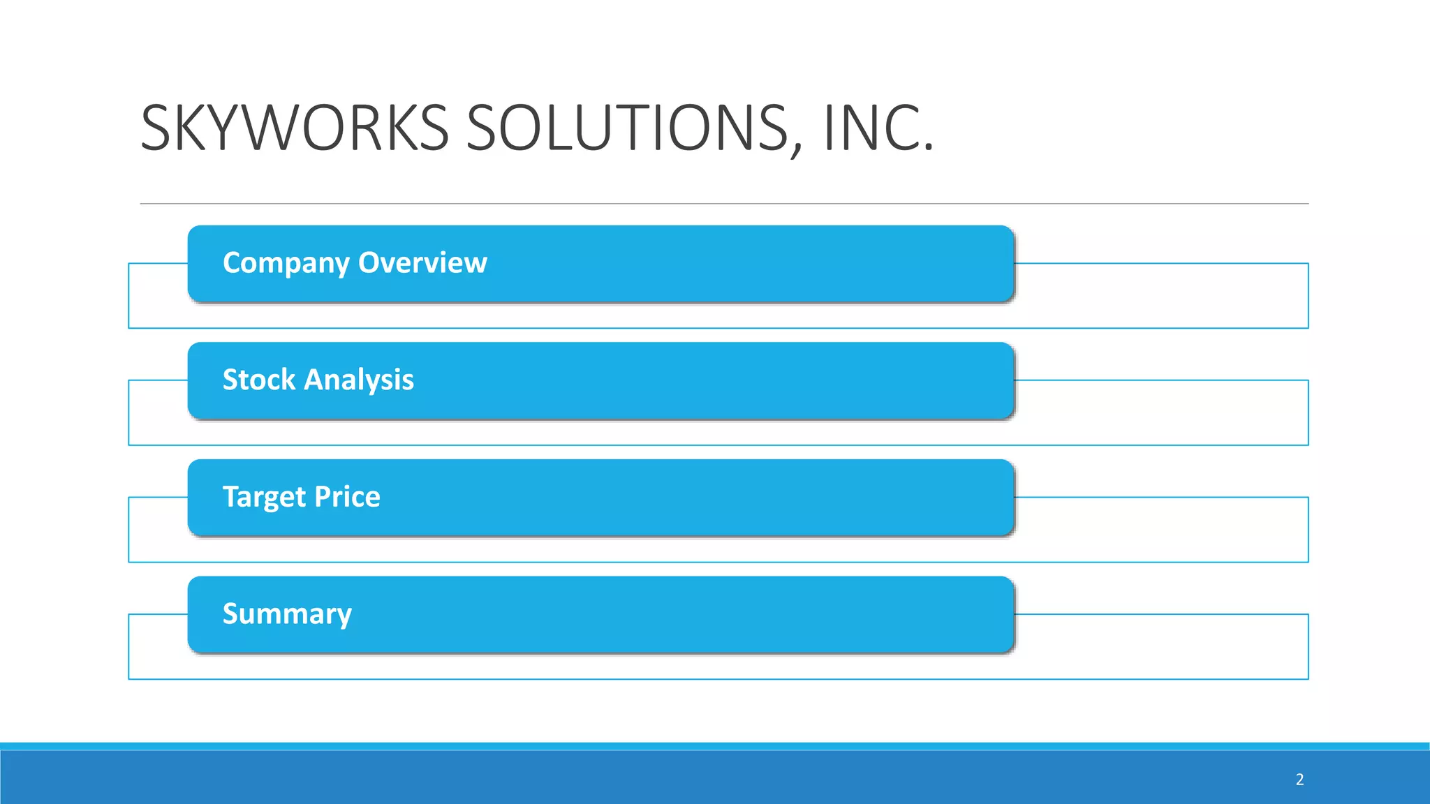 Skyworks Presentation_Haley Large-Cap Fund | PPT