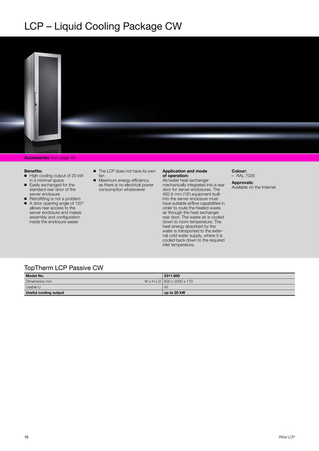 Liquid cooling package_lcp_cooling_systems | PDF | Industrial Property ...