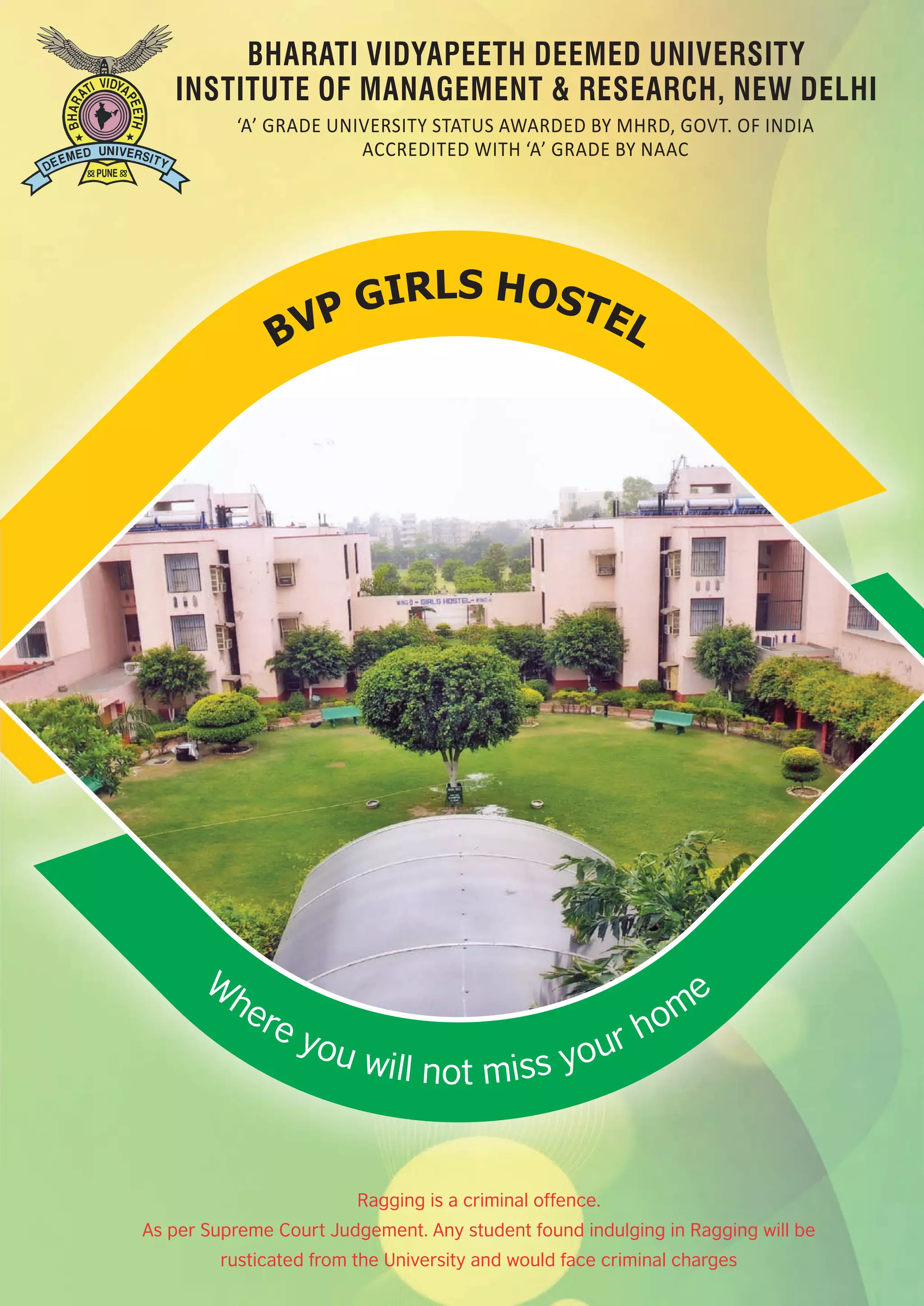 Bvimr Hostel Brouchure -2015 | PDF