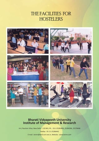 Bvimr Hostel Brouchure -2015 | PDF