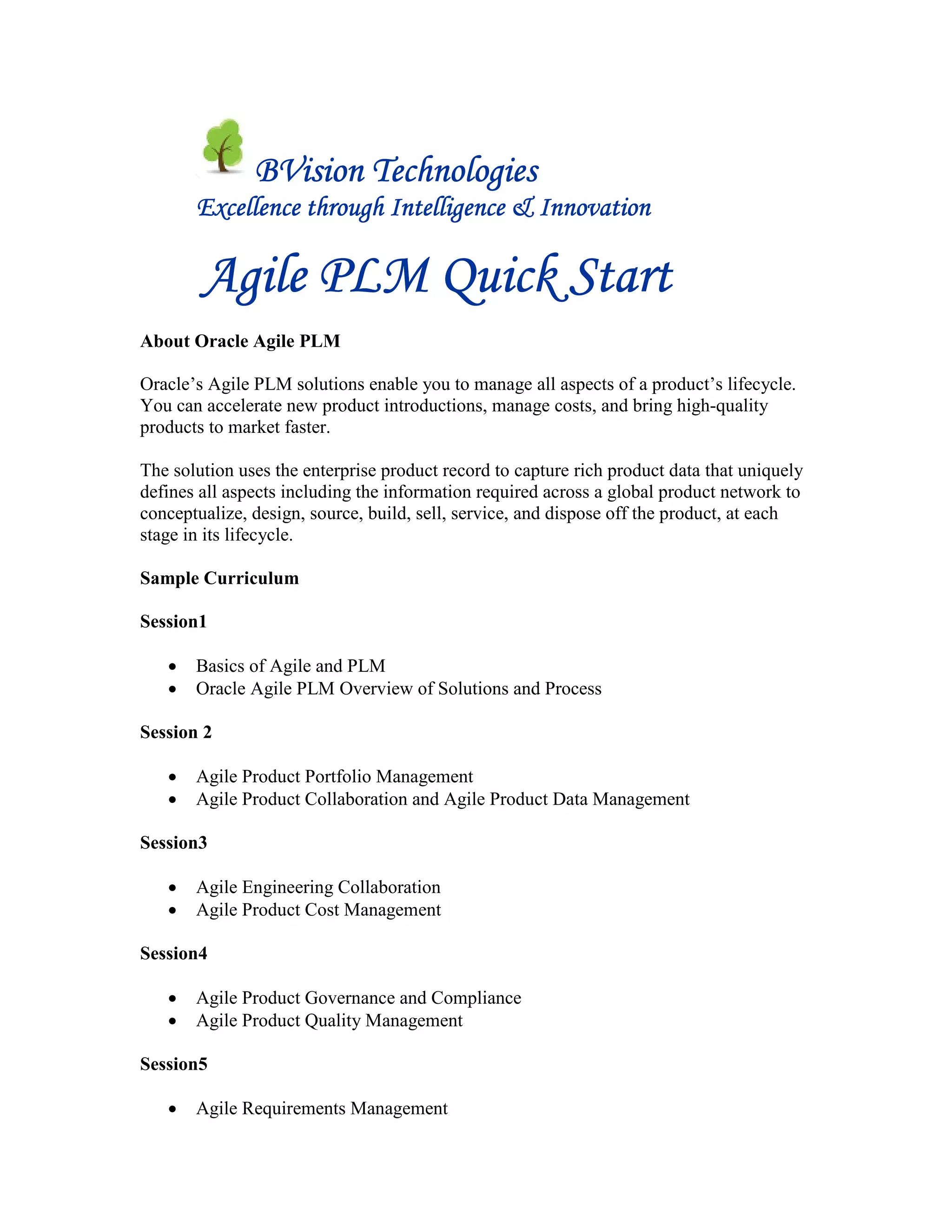 People Tree Technologies Agile Plm | PDF