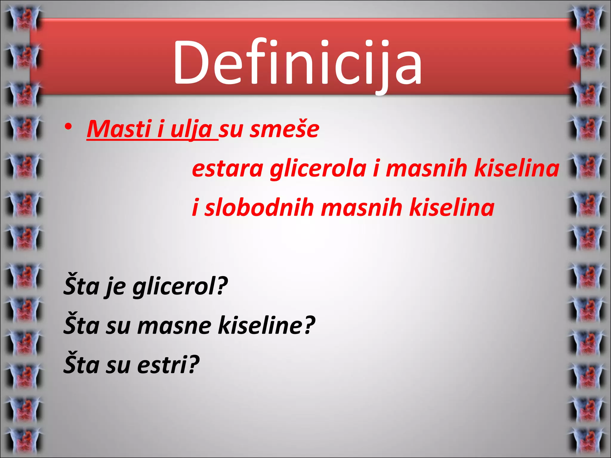 Masti i ulja | PPT