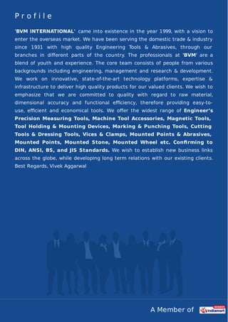 Bvm international | PDF