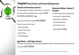 Biotechnology Village Nigeria P P partnership modality and application ...