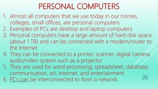B Voc Sem1-Session 1-Introduction to Computers | PPSX
