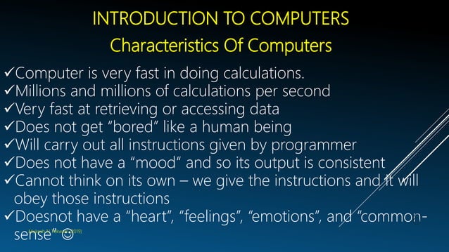 B Voc Sem1-Session 1-Introduction to Computers | PPSX