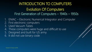B Voc Sem1-Session 1-Introduction to Computers | PPSX