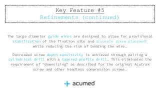 Acutrak 2 Screw System Training | PPT