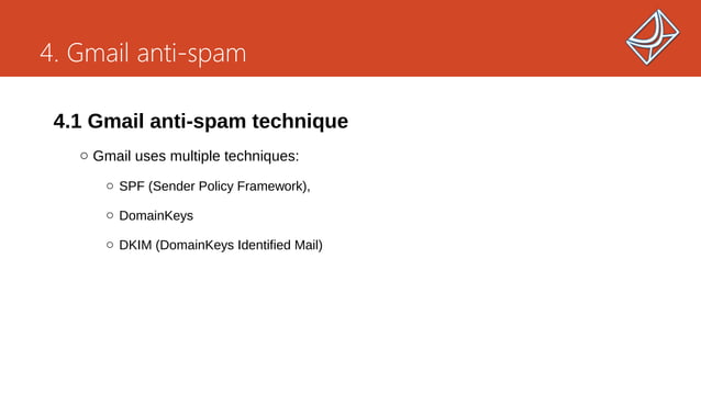 Spam and Anti Spam Techniques | PPT