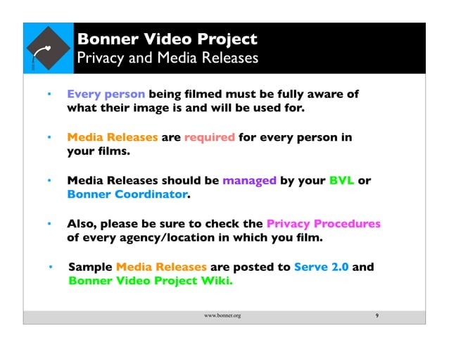 Bonner Video Project Introduction | PDF | Video Software | Computer ...