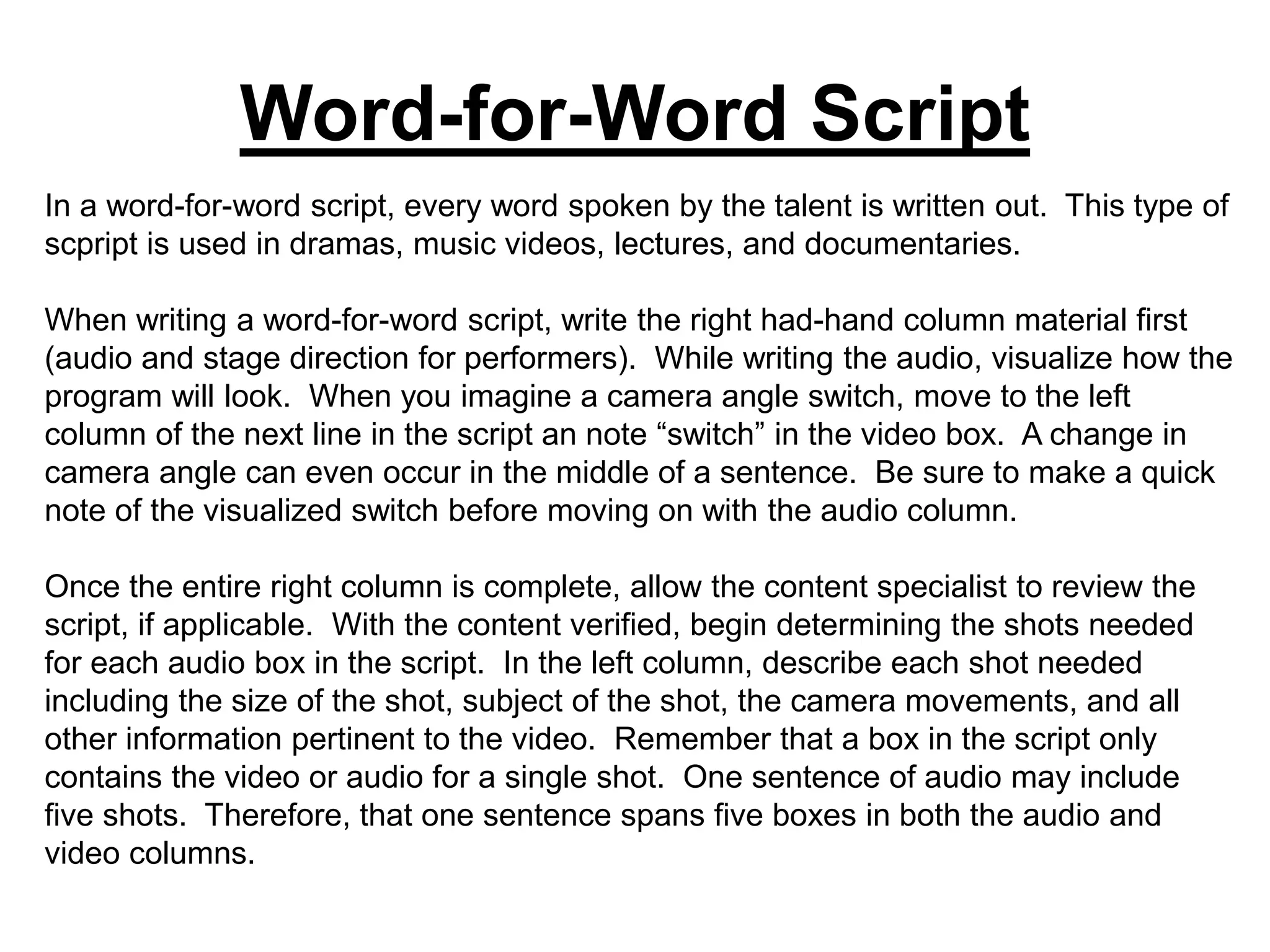 broadcast scripts.ppt